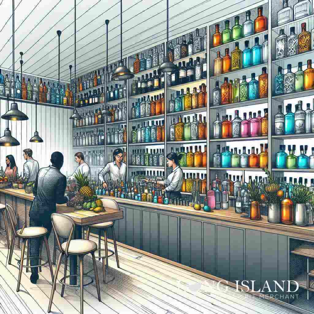 Exploring the Gin Universe via Liquor Store Open